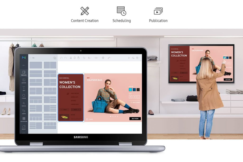 Samsung Signage 32" Touch Screen QM32R-T - Siam Signage Company Leading ...