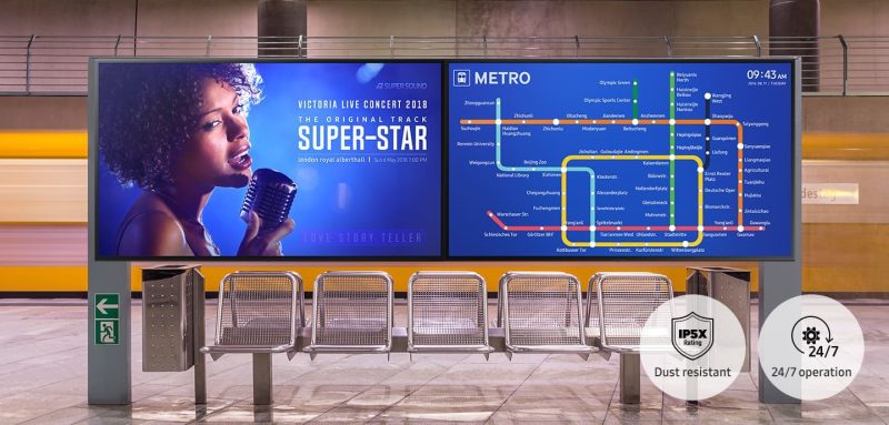 Samsung QM75C - Siam Signage Company Leading of Digital Signage